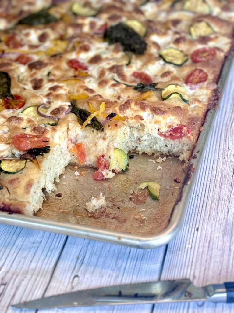 How to Make Garden Focaccia – The Sustainable Kitchen