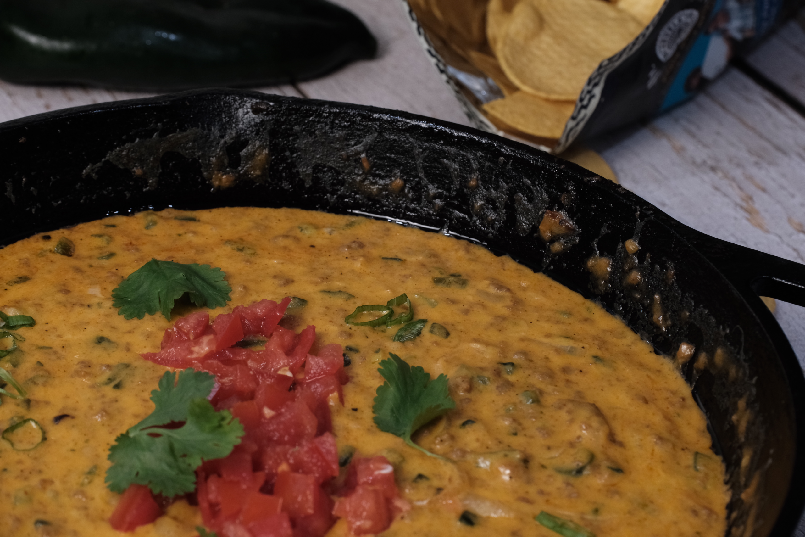 Spicy Chorizo Queso Dip with Grillicious Habanero Heat Wipe – The ...